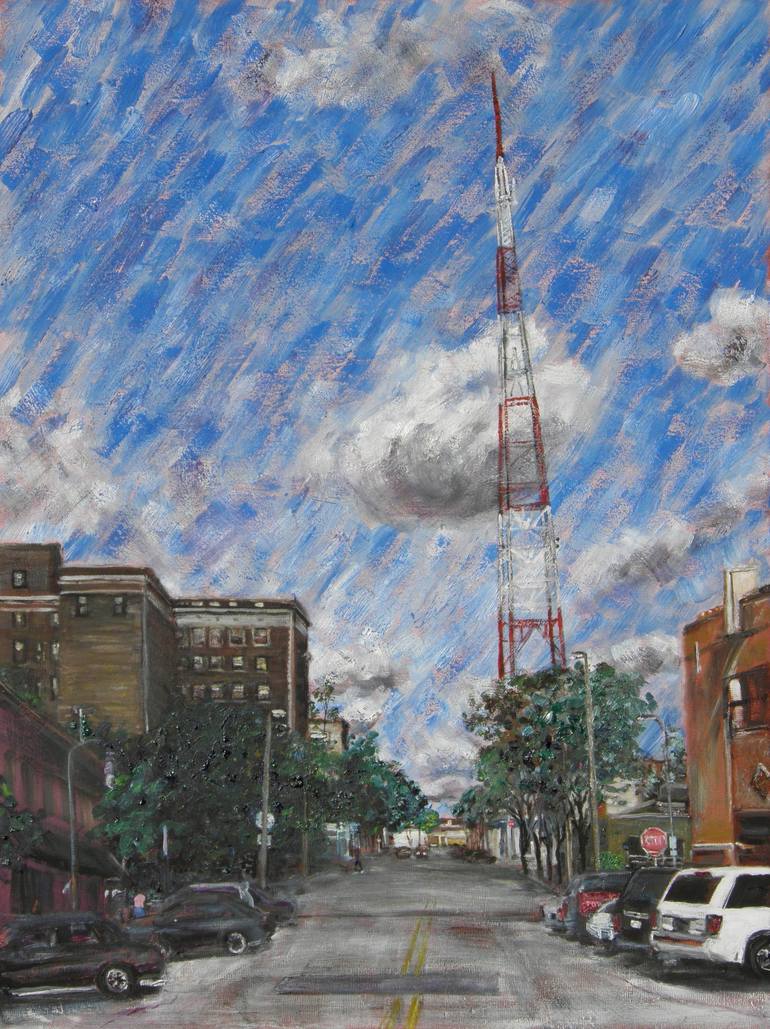Spring Morning, Downtown Rock Island Painting by Timothy Miller ...