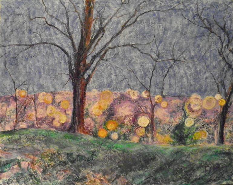 Early Morning, Longview Park Painting by Timothy Miller | Saatchi Art