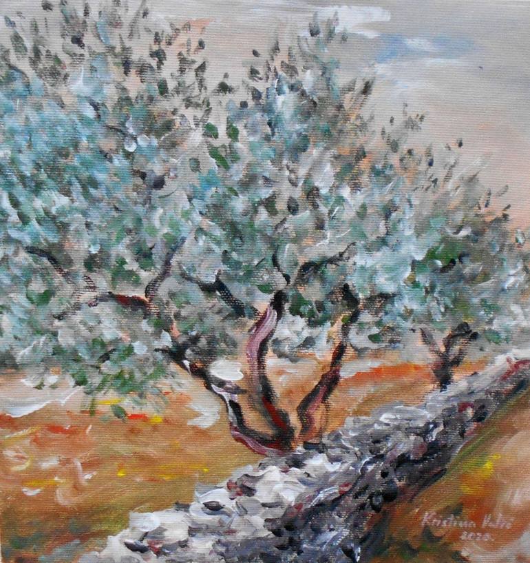 Olive tree Painting by Kristina Valic | Saatchi Art