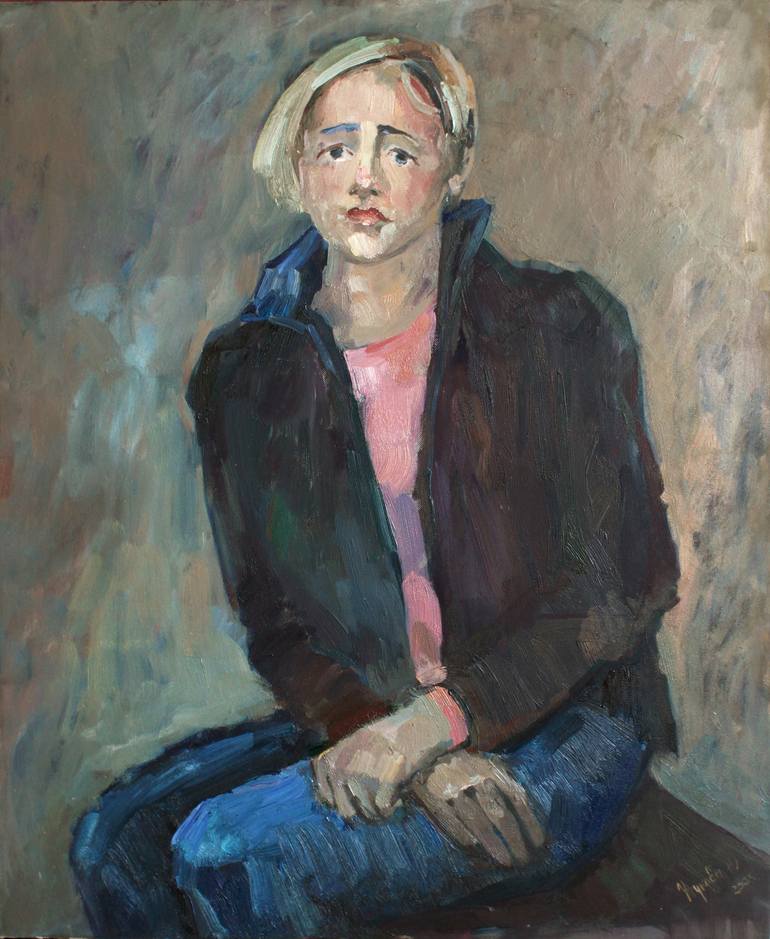 Modest beauty Painting by Juliya Zhukova | Saatchi Art
