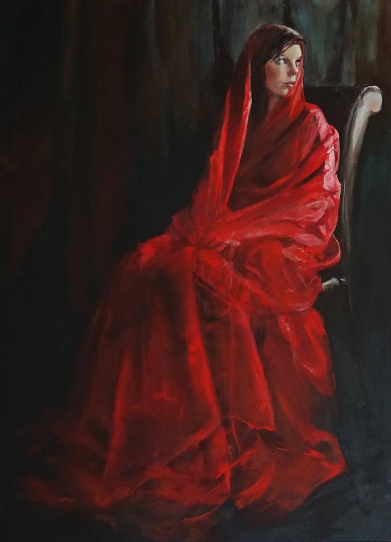 Hannah Painting by Larain Briggs | Saatchi Art