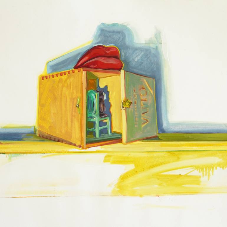 Silent Treatment Painting by Anne Scheer | Saatchi Art