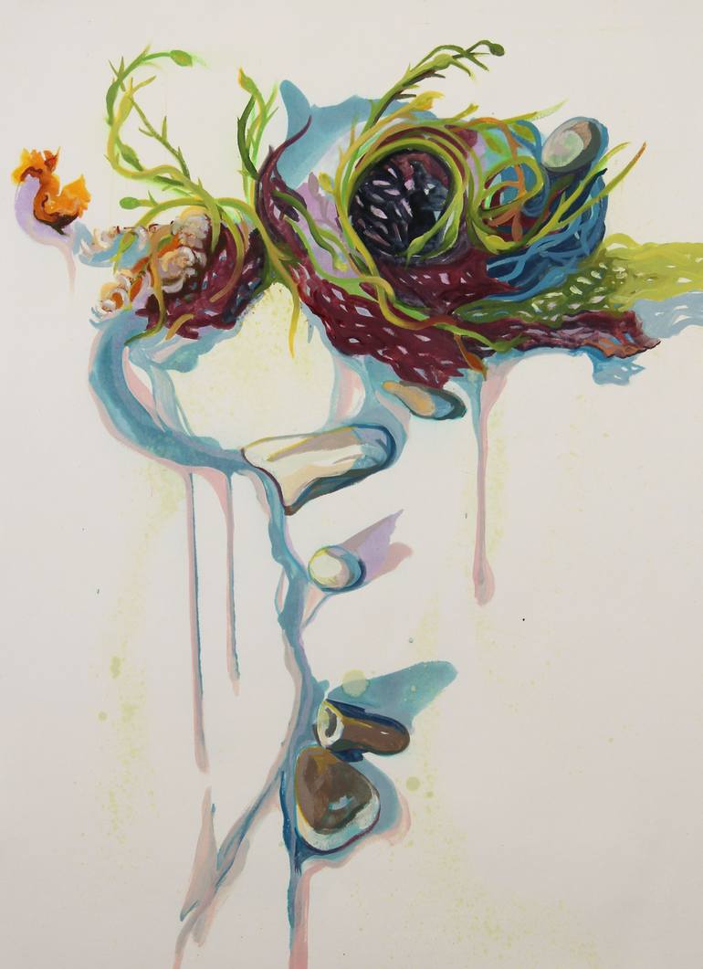 Drainage Painting by Anne Scheer | Saatchi Art