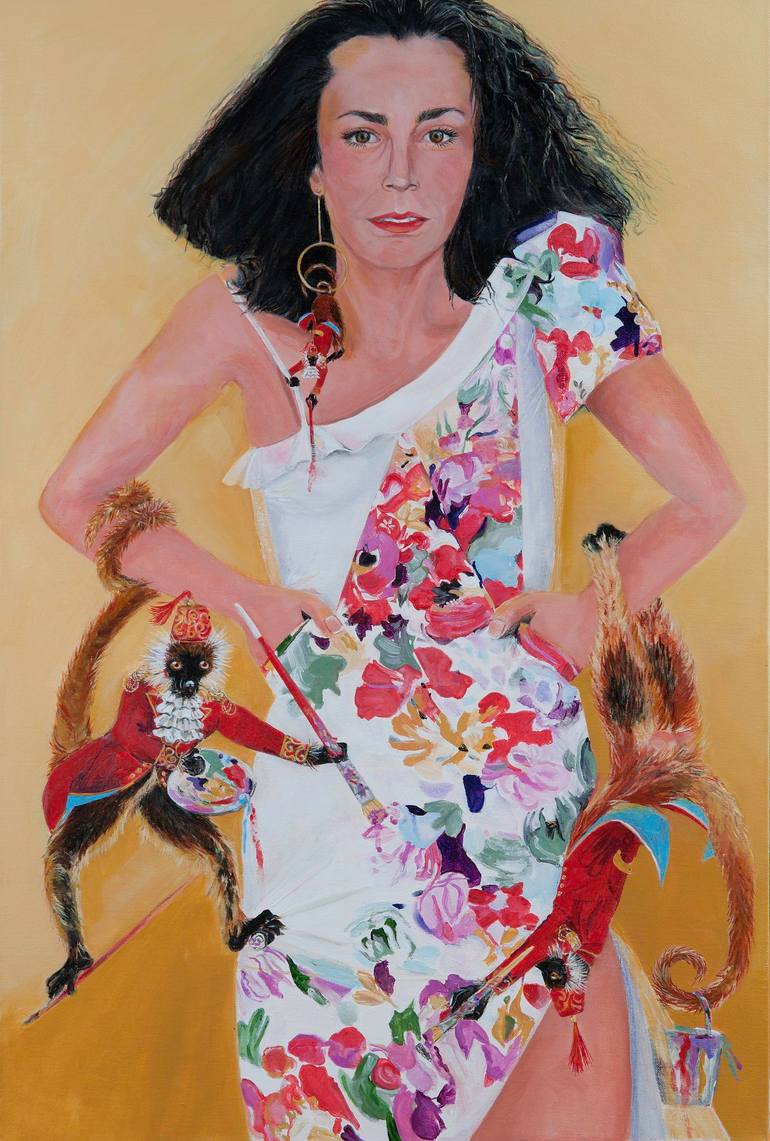 Painting Consuelo Painting by Susan McLaughlin | Saatchi Art