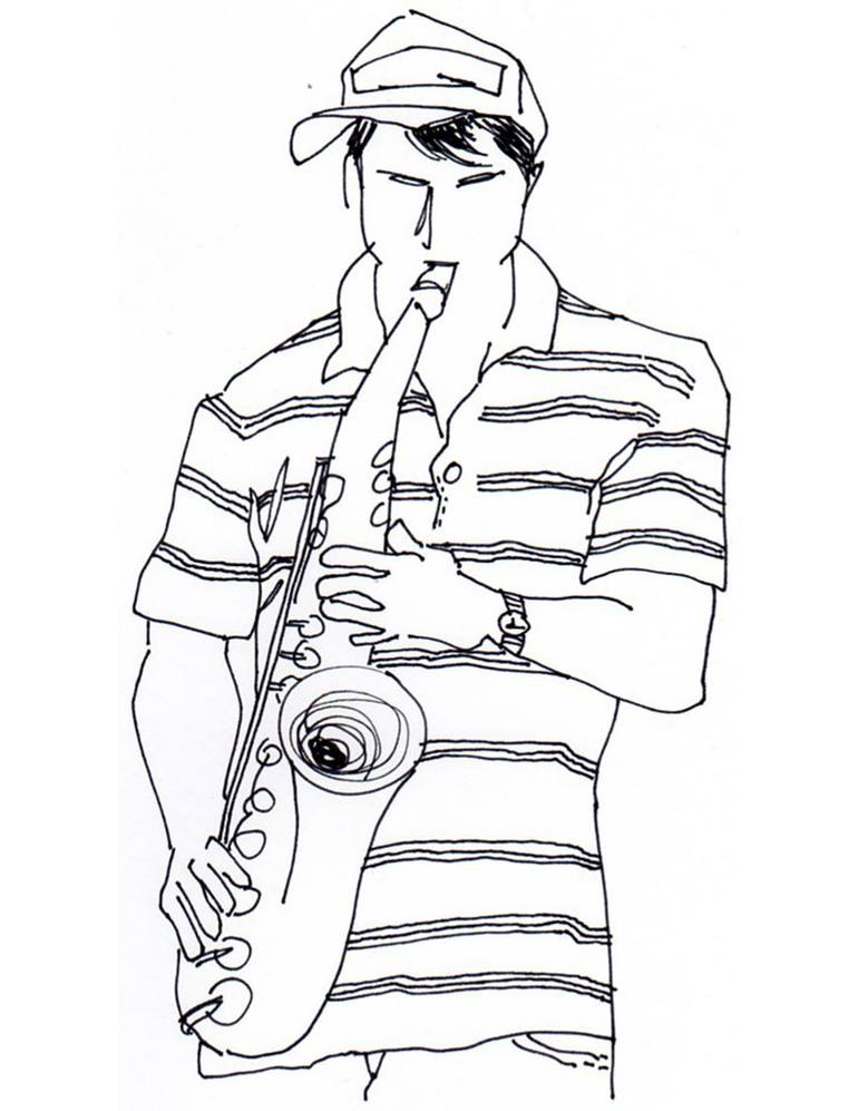 Noah Drawing by Liz Morrison | Saatchi Art