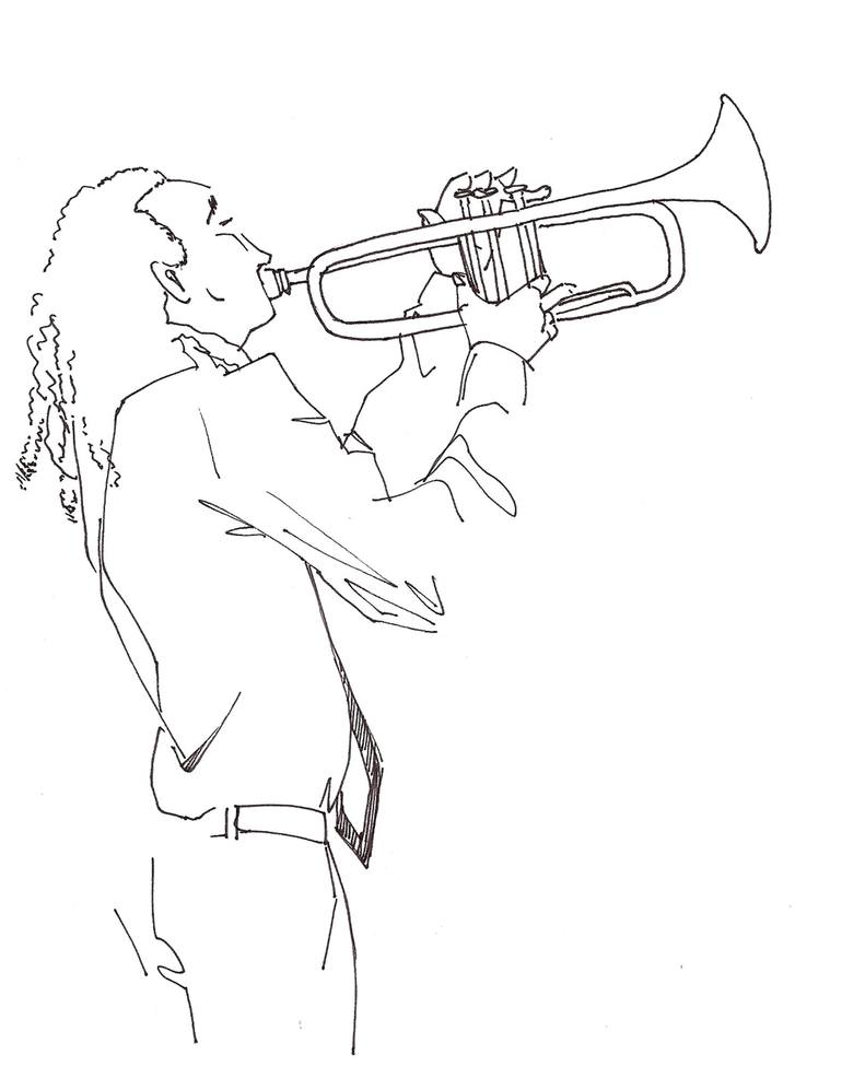 Theo Drawing by Liz Morrison | Saatchi Art