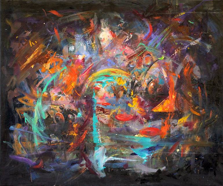 Bellum Infinitum Painting by Simon Boyd | Saatchi Art