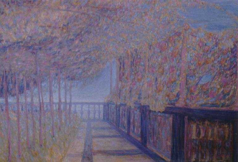 Teracce in Herceg Novi Painting by Slobodan Paunovic | Saatchi Art
