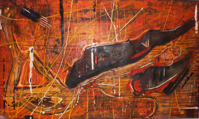 Mr facepainter Painting by shaun ewards | Saatchi Art