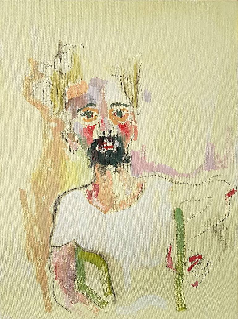 The Man in my Mind Painting by Ian Thomson | Saatchi Art