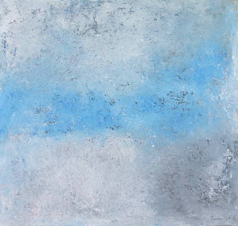 Light Blue Sky 2 Painting by Karin Aherne Jansen | Saatchi Art