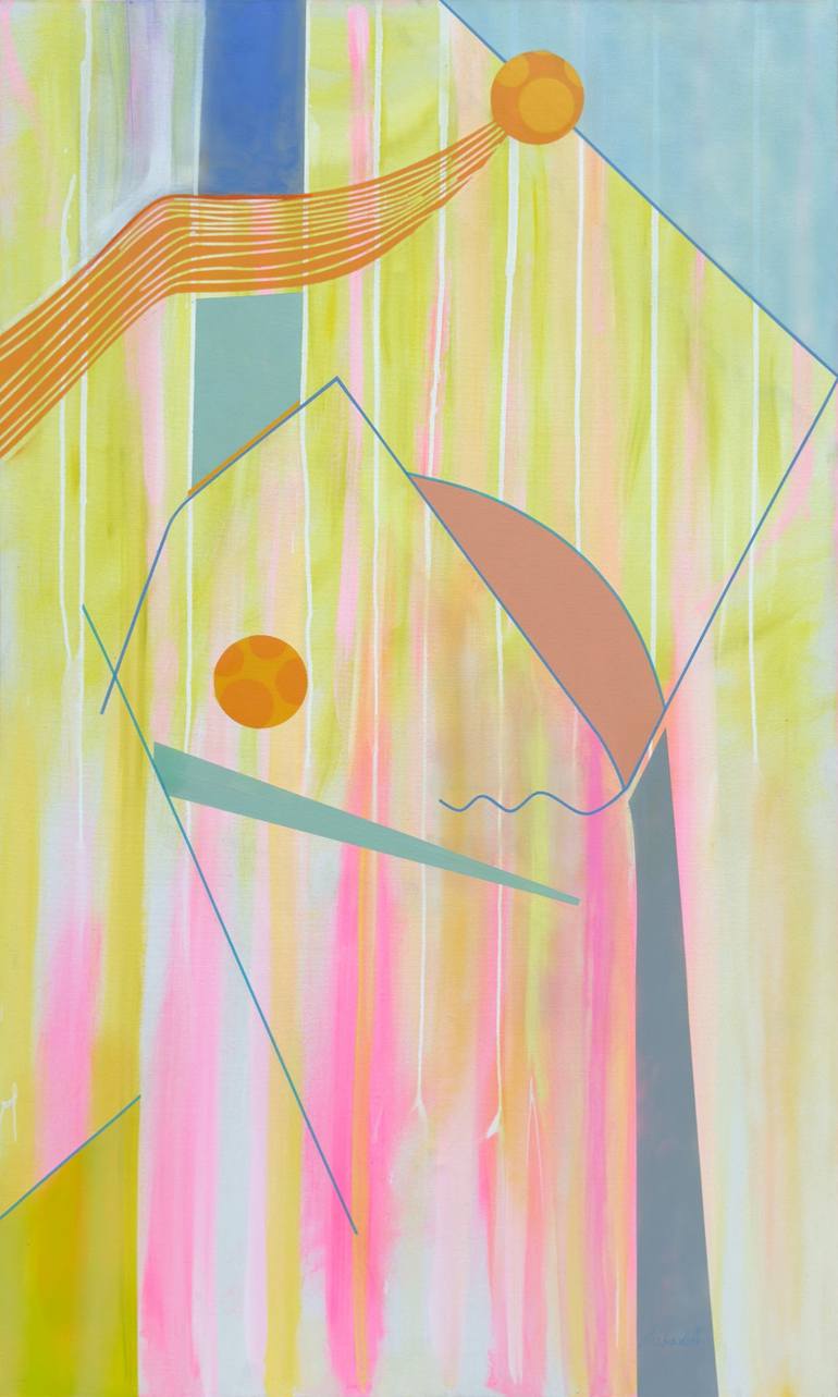Unhinged Painting by Abol Bahadori | Saatchi Art