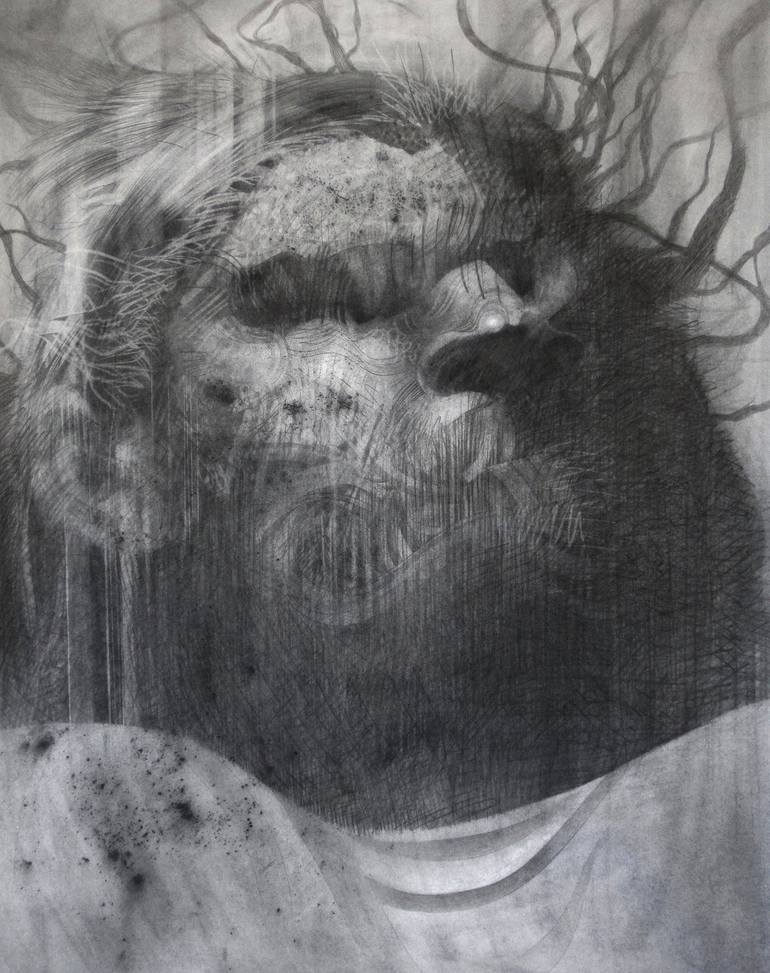 Post-Mortem Drawing by Jon Gomez | Saatchi Art