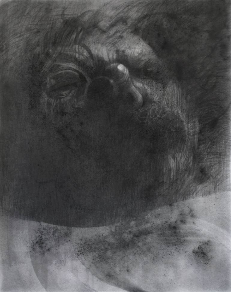 Post-Mortem Drawing by Jon Gomez | Saatchi Art