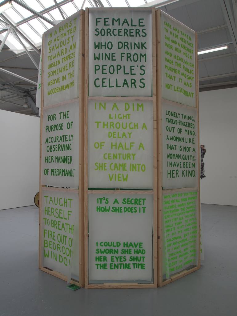 Speak to the Eye Installation by Sharon Whyte | Saatchi Art