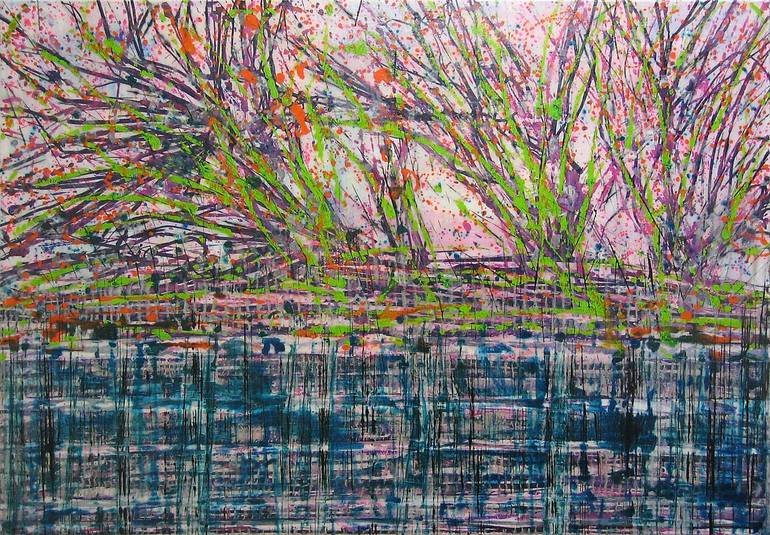 flight II Painting by Erik Weiser | Saatchi Art