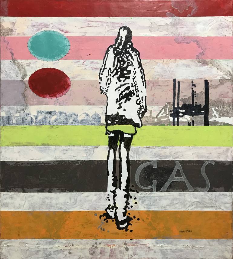 Gas Painting by Hester Van Dapperen | Saatchi Art