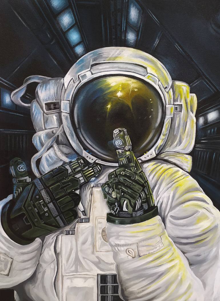 A WORLD OF LIES Painting by Ihwan Vallone | Saatchi Art