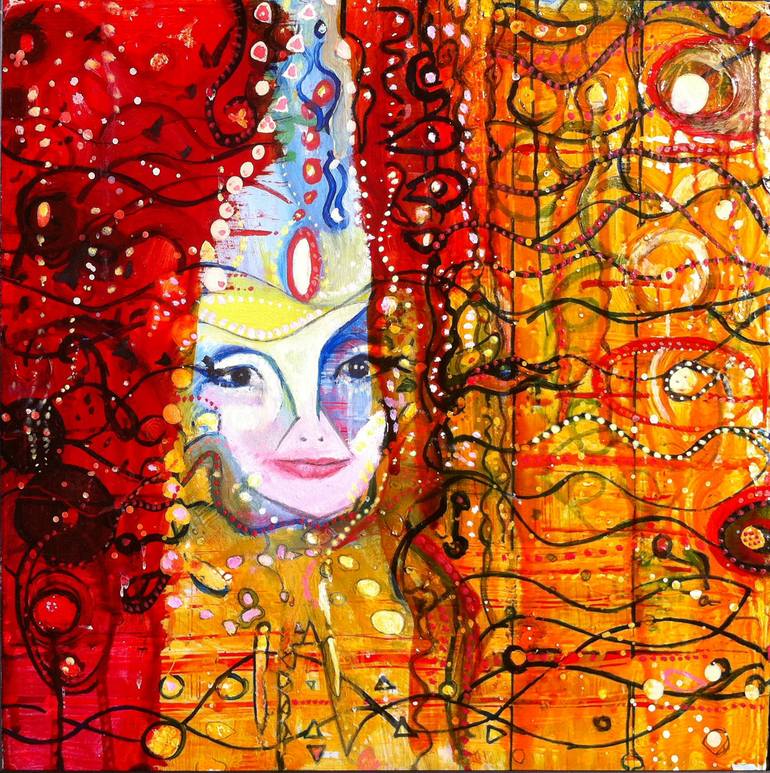 Bjork Painting by William Wright | Saatchi Art