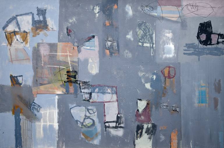 Sgrifi 3 Painting by Attilio Manzi | Saatchi Art