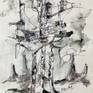 Hyperion series ( dystopian art ) Drawing by Konrad Biro | Saatchi Art
