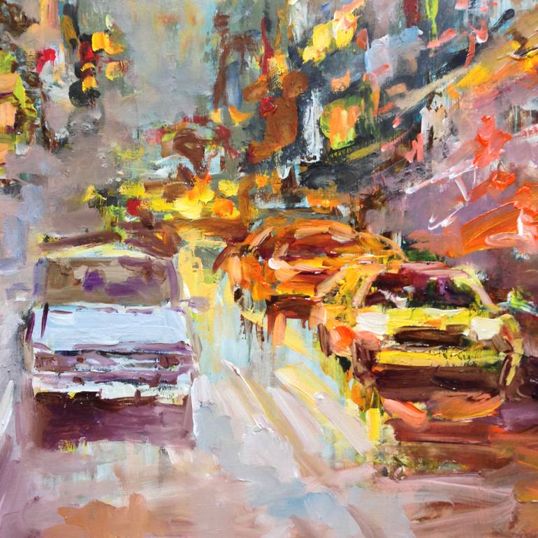 New York.....New York... Painting by Konrad Biro | Saatchi Art