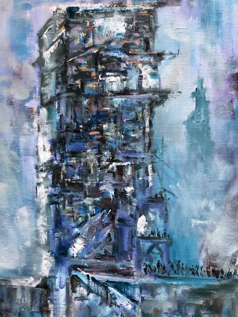 Dystopia Painting by Konrad Biro | Saatchi Art