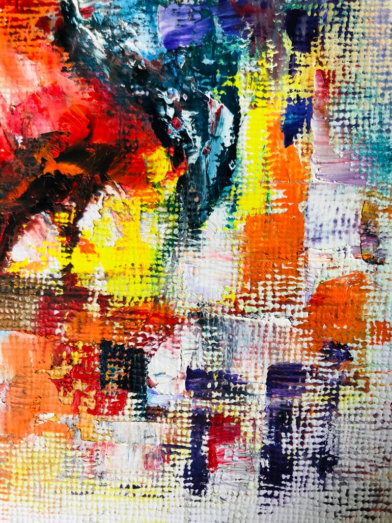 abstract bird series Painting by Konrad Biro | Saatchi Art