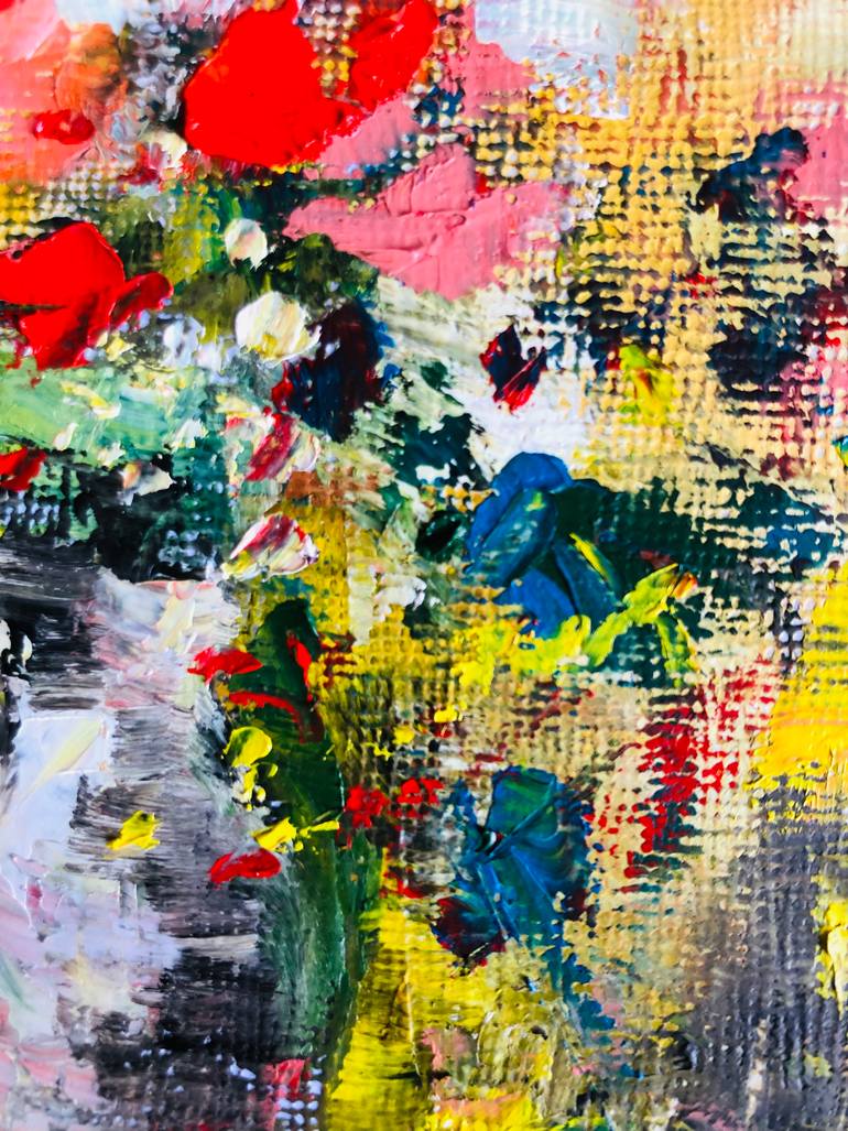 Flower still life Painting by Konrad Biro | Saatchi Art