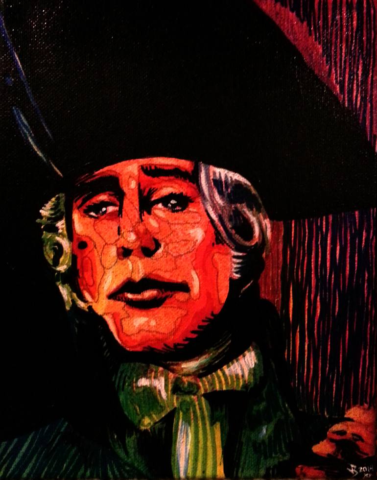 Garish: Pomp Painting by Jordan Brun | Saatchi Art