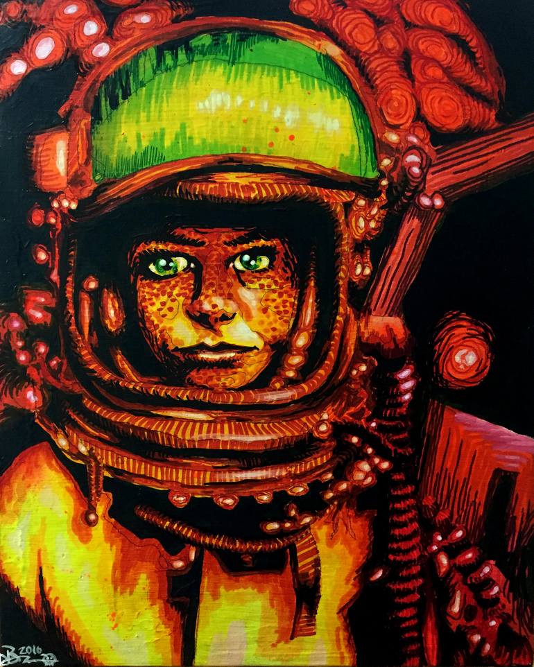 Garish: Expectations Drawing by Jordan Brun | Saatchi Art