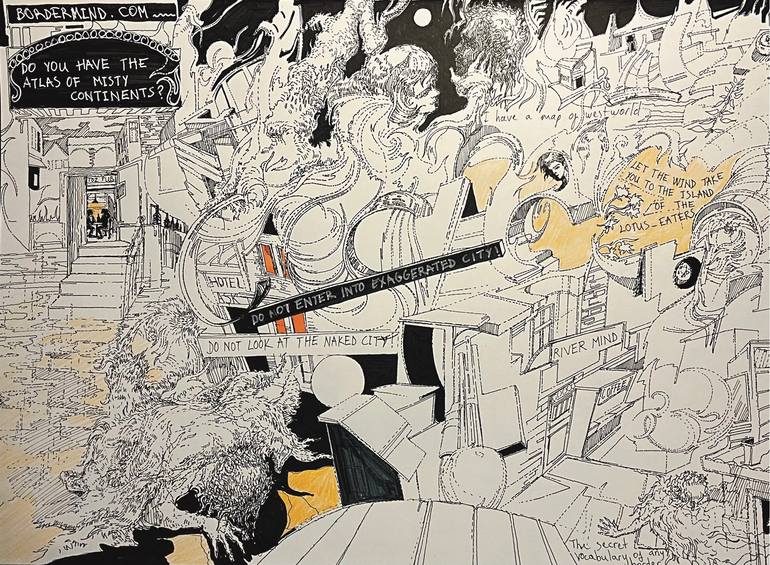 Borderline Drawing by Ruken Aslan | Saatchi Art