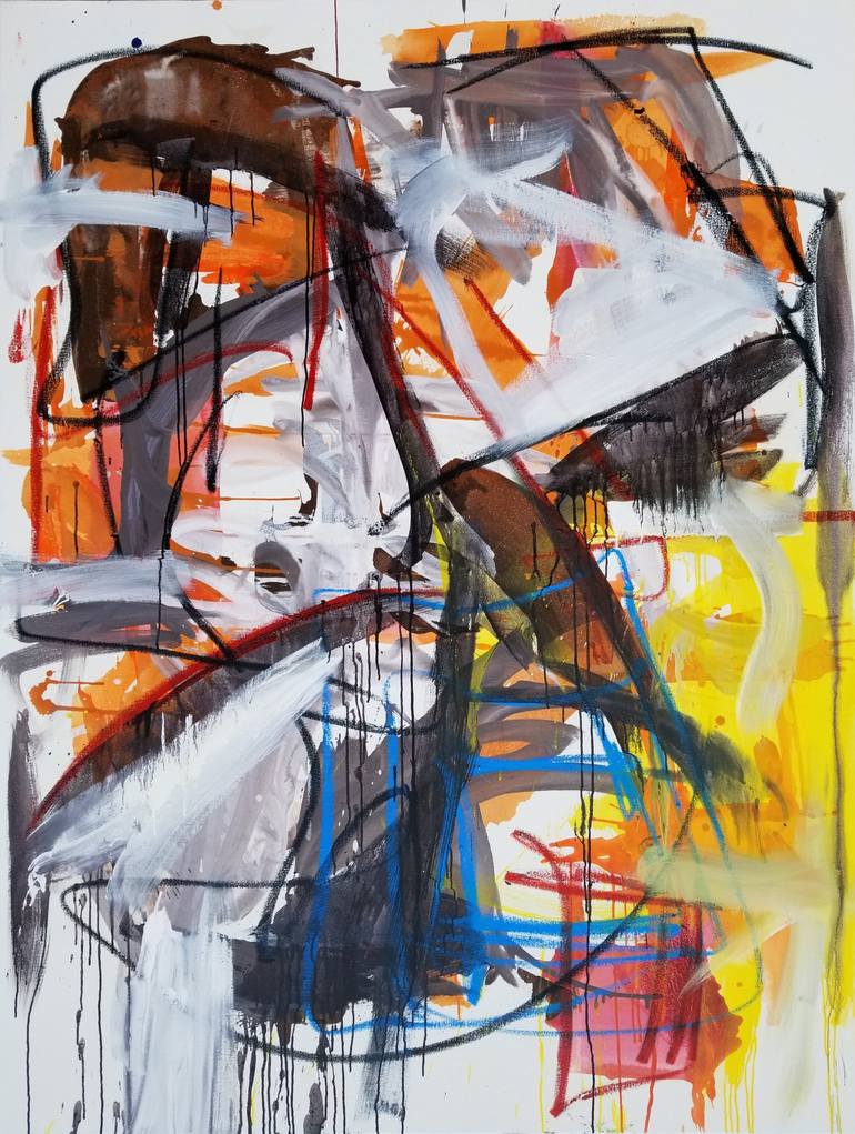 Sunsetter Painting by Seb Sweatman | Saatchi Art