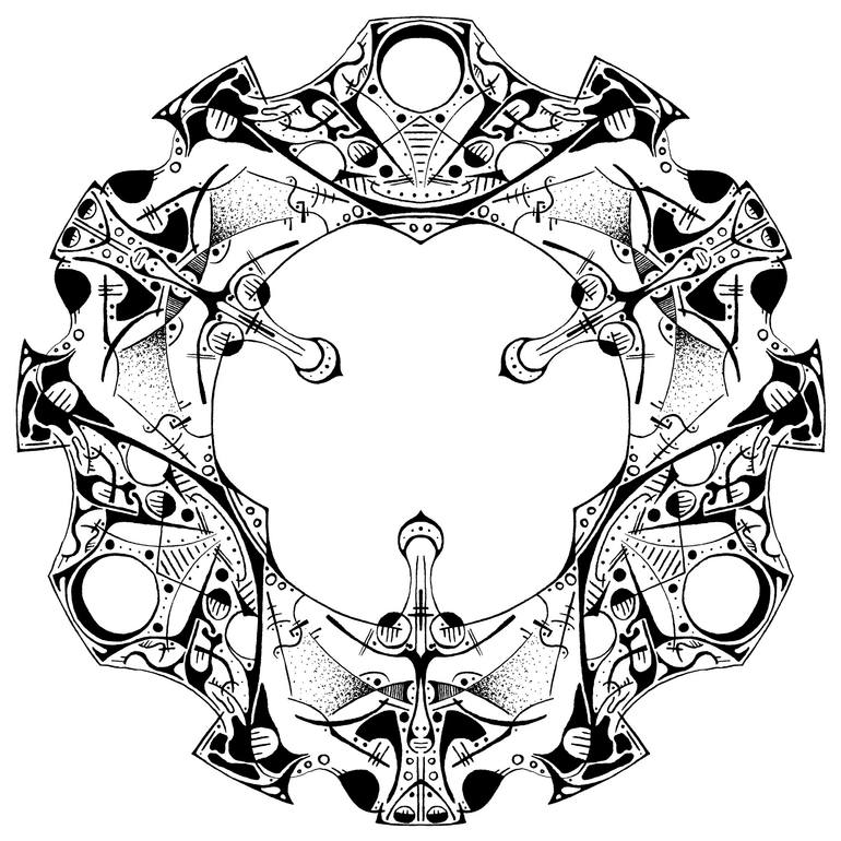 The Cog Drawing by Ari Pescovitz | Saatchi Art