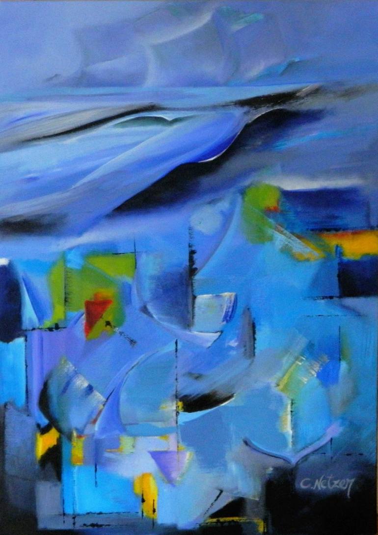 Anchors and Hopes Painting by Clari Netzer | Saatchi Art