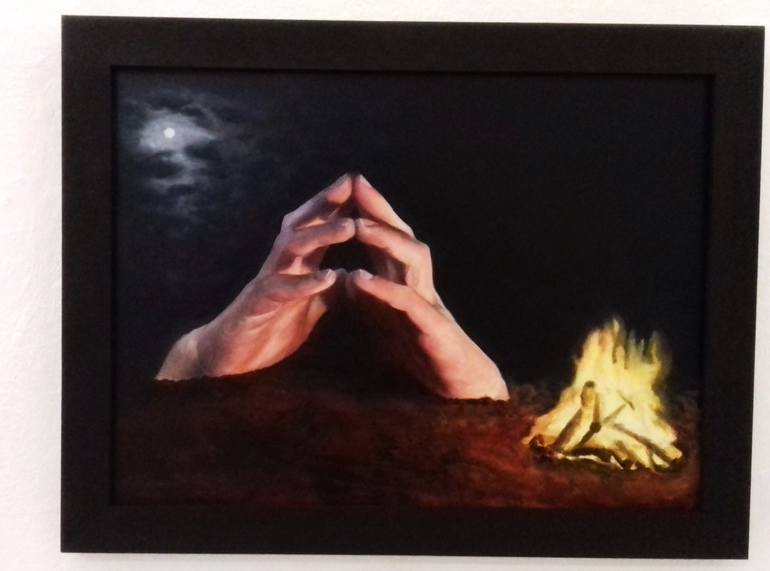 Coven Haven Painting by Nicholas Denney | Saatchi Art