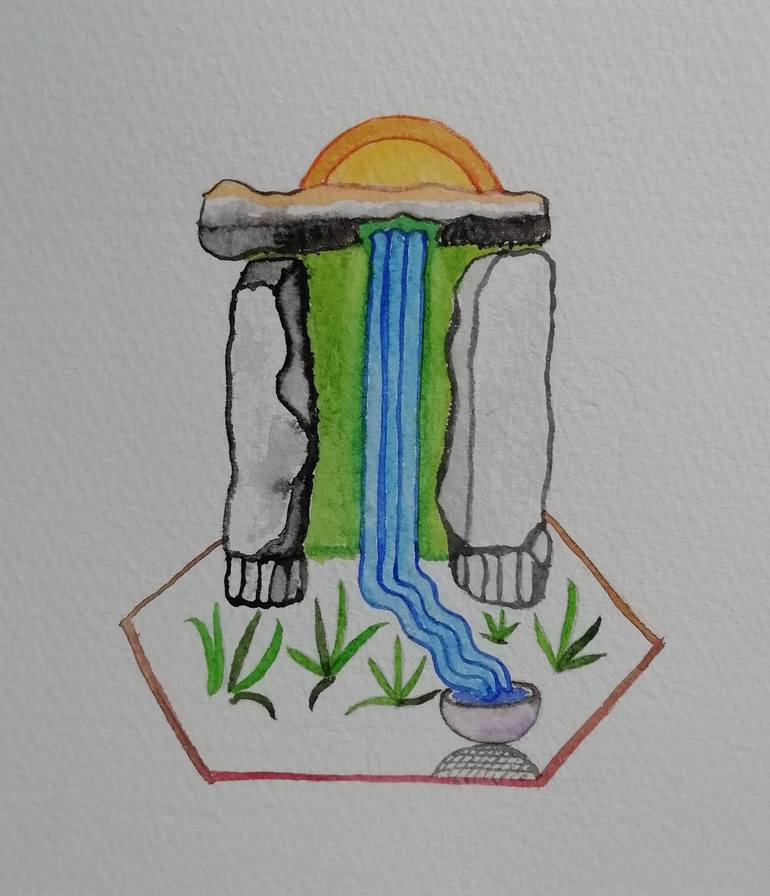 Dissolution Painting by Nicholas Denney | Saatchi Art