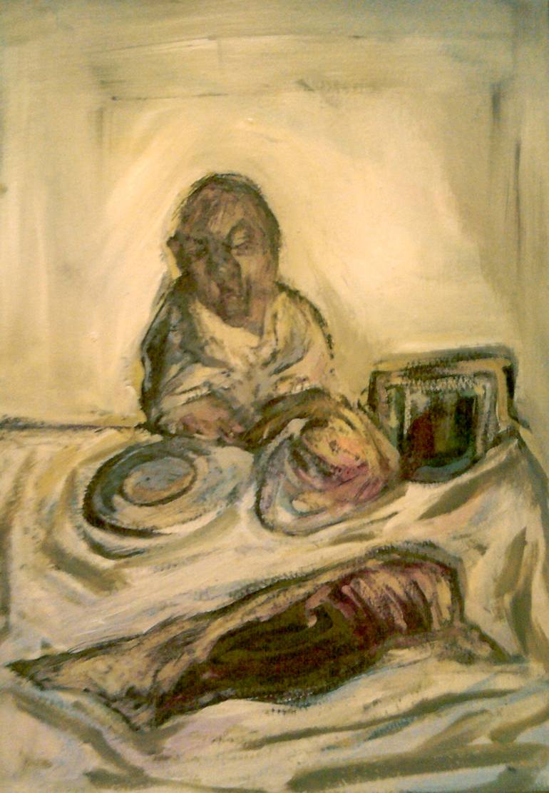 carcass Painting by Nikolaos Tzoumas | Saatchi Art