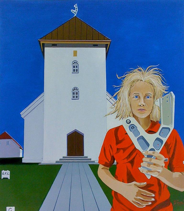 The Religion of Possession Painting by Yianni Johns | Saatchi Art