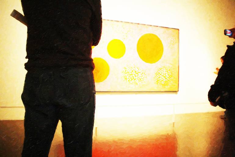 Art Museum Saturday 2 Painting by Kaley Rhodes | Saatchi Art