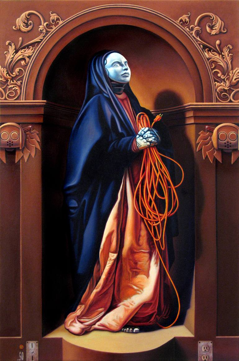 Mary Painting by Dan Lydersen | Saatchi Art