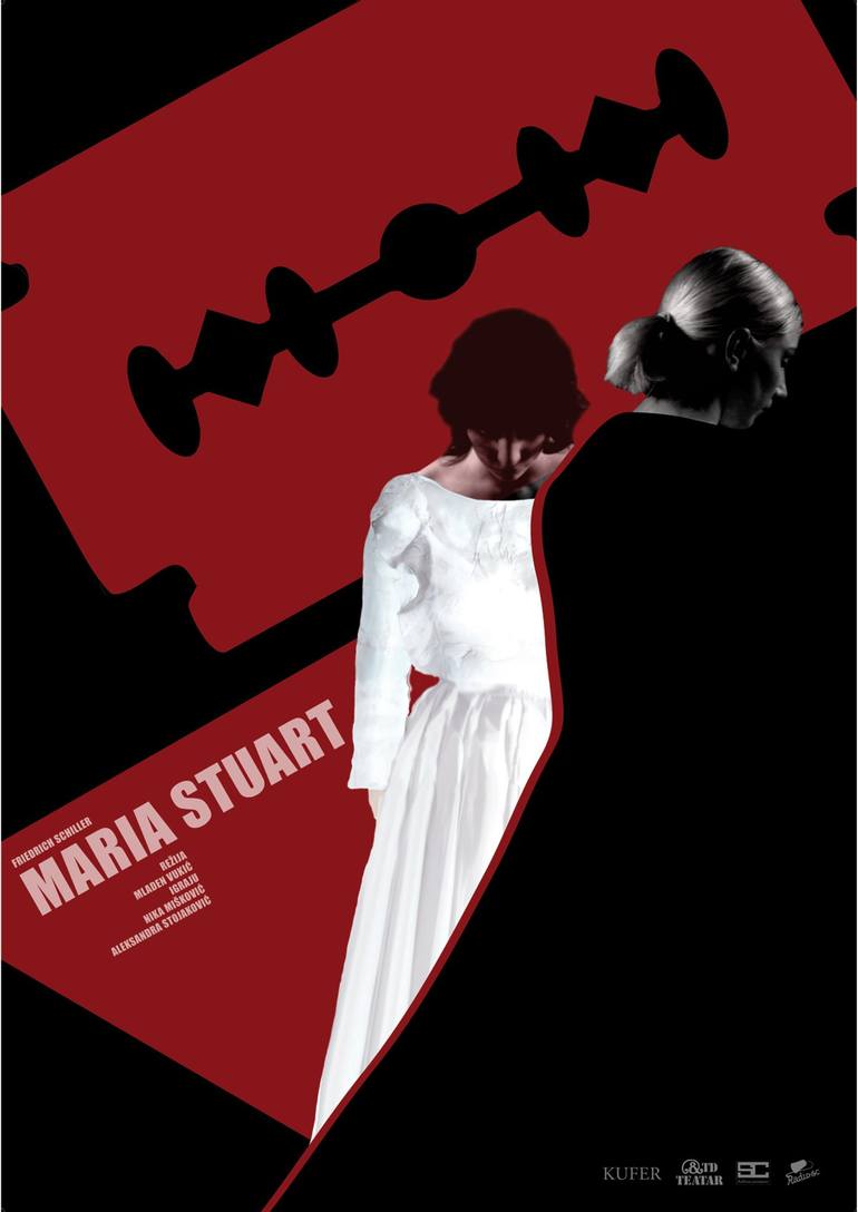 Maria Stuart theatre play Collage by Jadran Boban | Saatchi Art