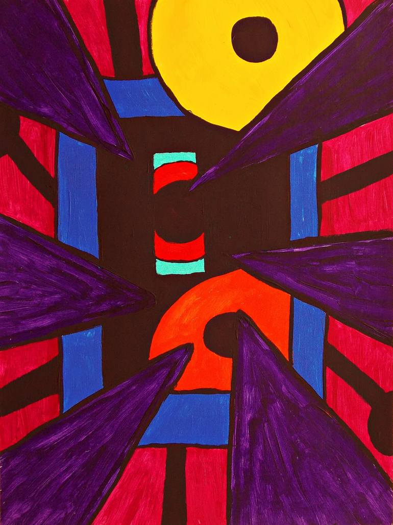 Angular Perception Painting by George Hunter | Saatchi Art