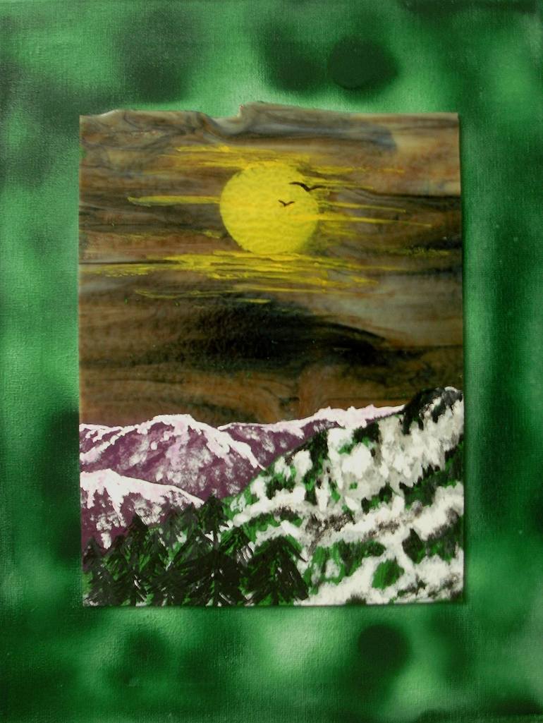 Land of the Midnight Sun Painting by George Hunter | Saatchi Art