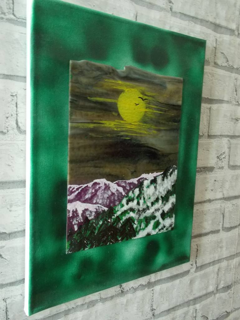 Land of the Midnight Sun Painting by George Hunter | Saatchi Art