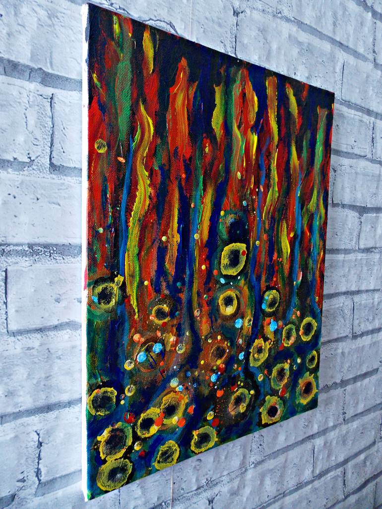 Methane rising Painting by George Hunter | Saatchi Art