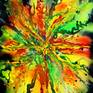 Solar Eruption Painting by George Hunter | Saatchi Art