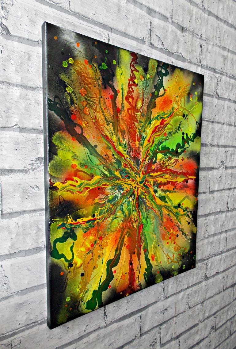 Solar Eruption Painting by George Hunter | Saatchi Art