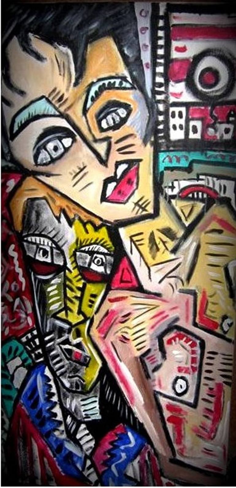 Under Her Painting by Chris Becker | Saatchi Art