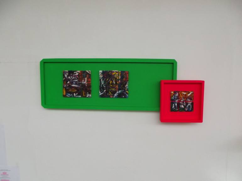 Don't Look At Me - PINKGREEN Painting by Alexander Croft | Saatchi Art